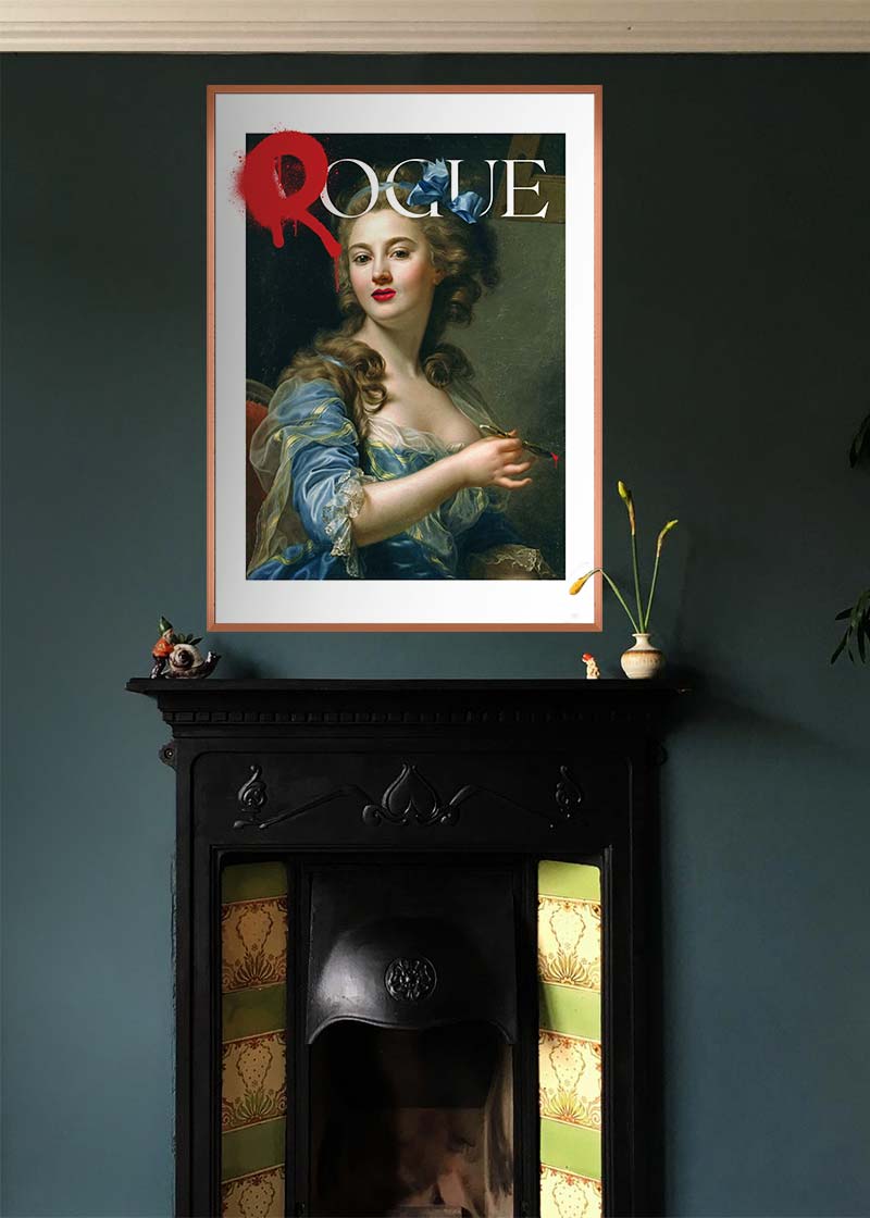 Rogue Portrait Print – InkAndDrop