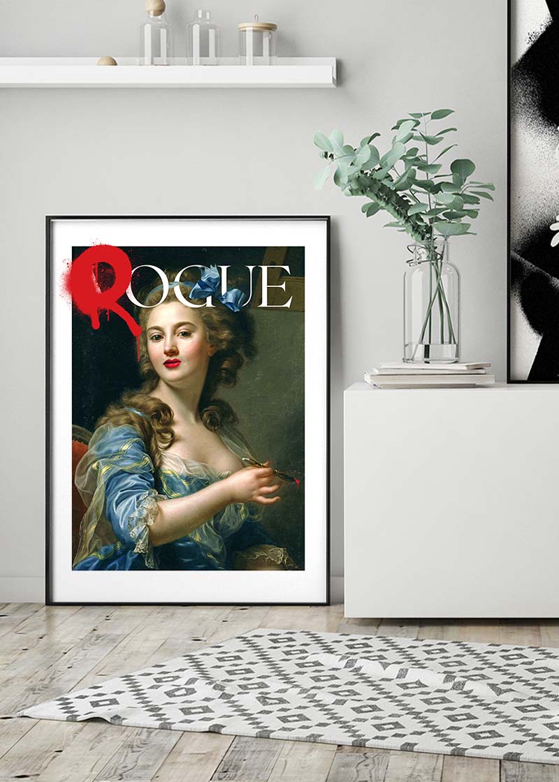 Rogue Portrait Print – InkAndDrop