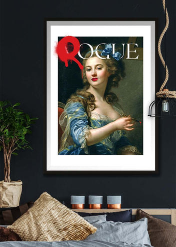 Rogue Portrait Print – InkAndDrop