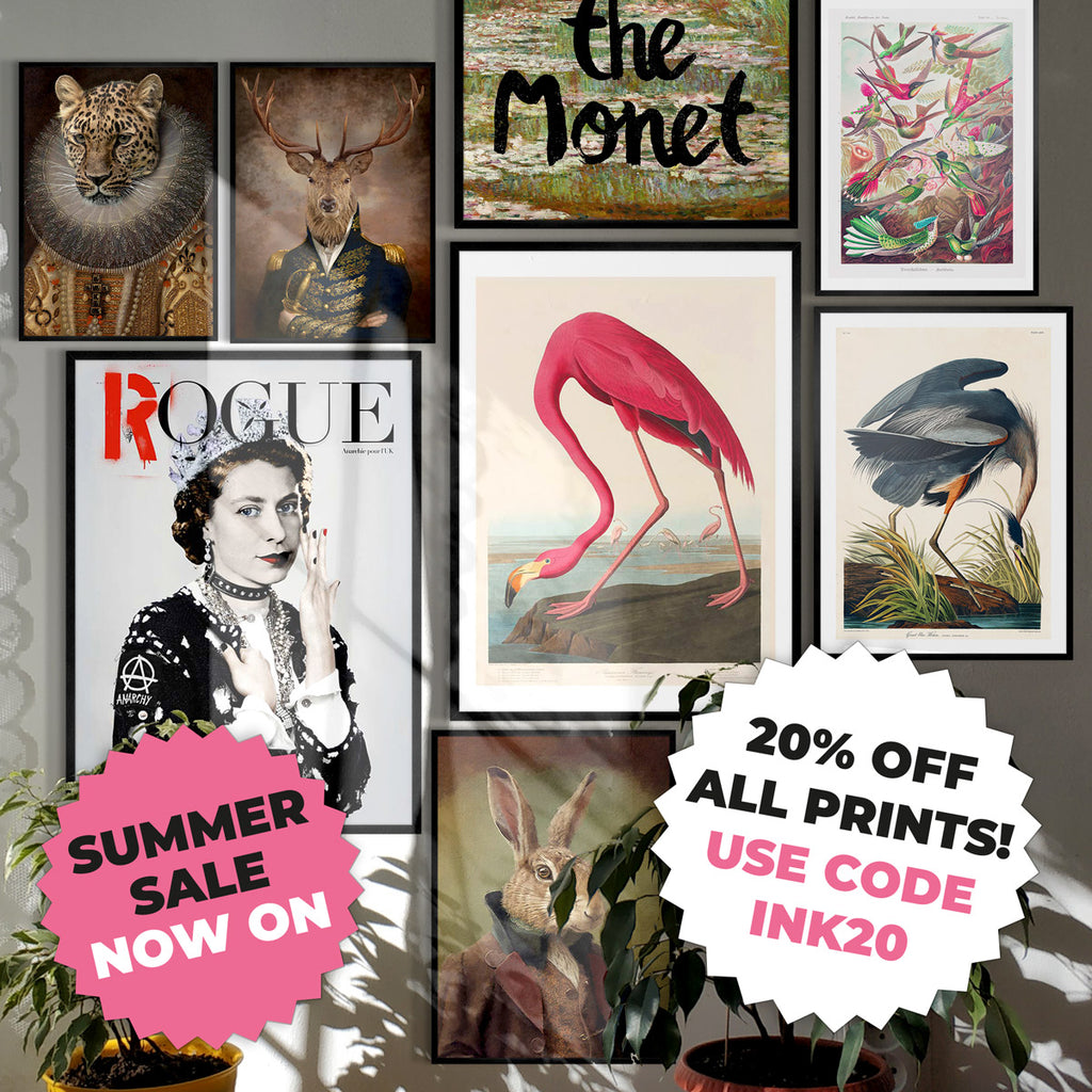 HIGH QUALITY ART POSTER PRINTS FROM INK & DROP – InkAndDrop