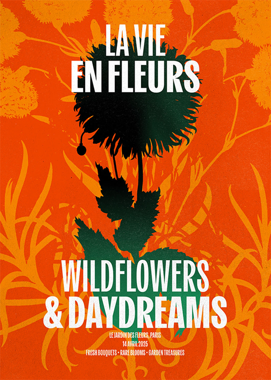 Wildflowers & Daydreams Poster Print – InkAndDrop