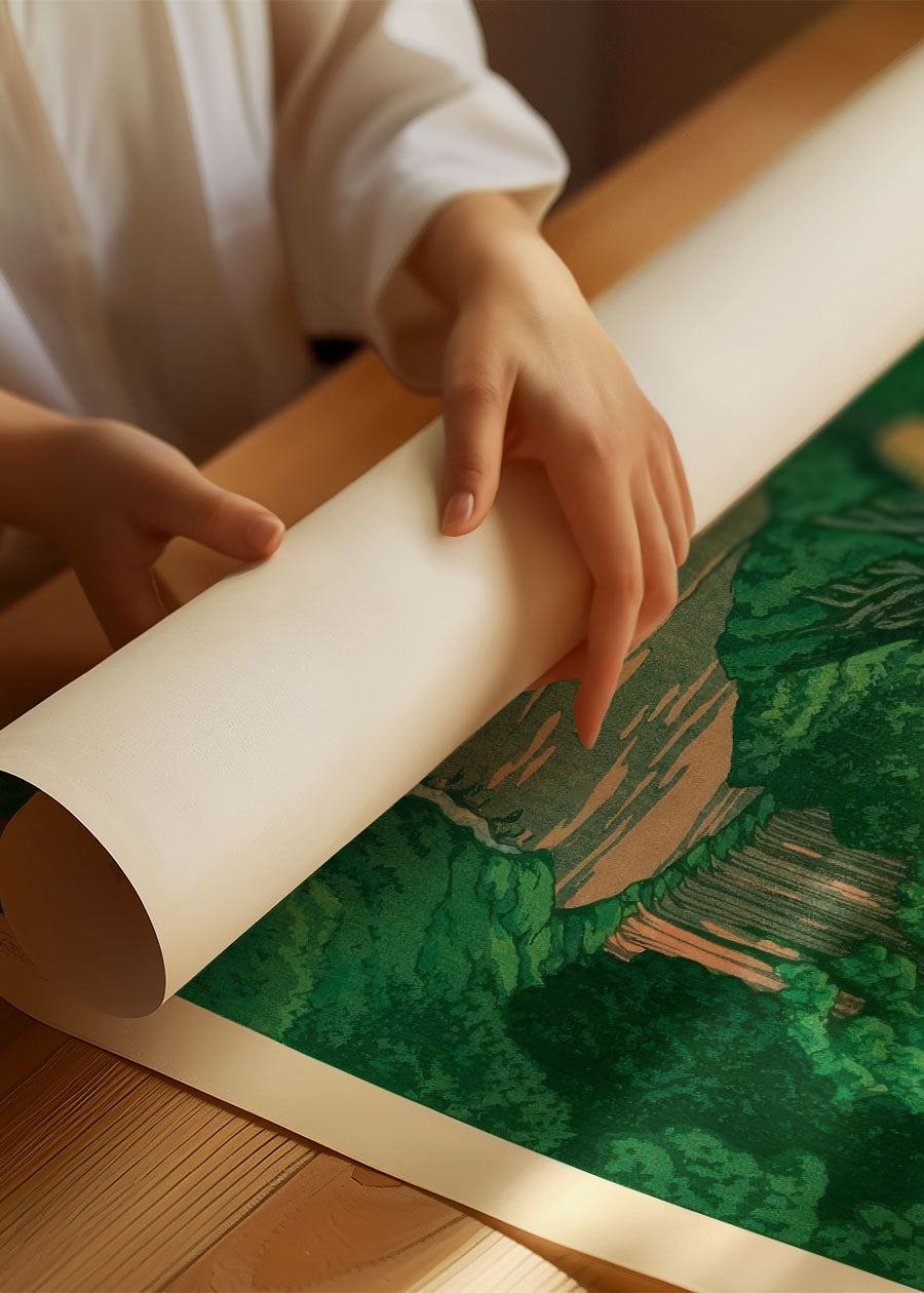 Road to Nikko Print by Hasui Kawase | Ink and Drop – InkAndDrop