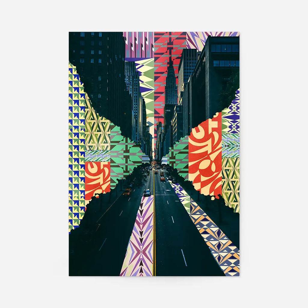 Urban Kids Room Wall Art Print | Cool Cityscape Art for Your Kids ...