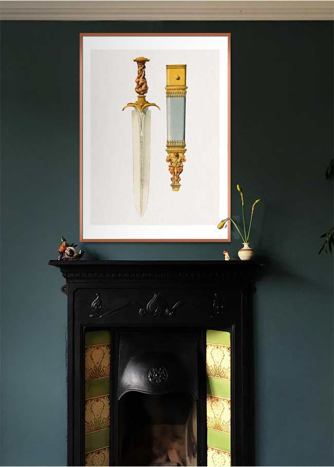 Ancient Dagger Illustration 3 – InkAndDrop