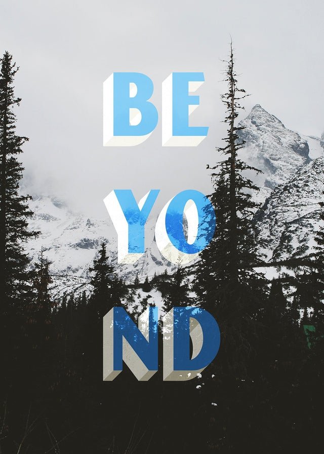 Beyond Typography Woodland Print – InkAndDrop