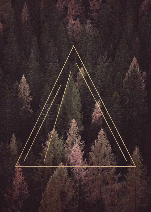 Forest Gold Print – InkAndDrop