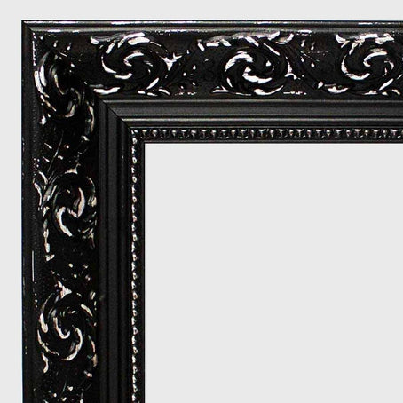 Black Ornate Frame – InkAndDrop